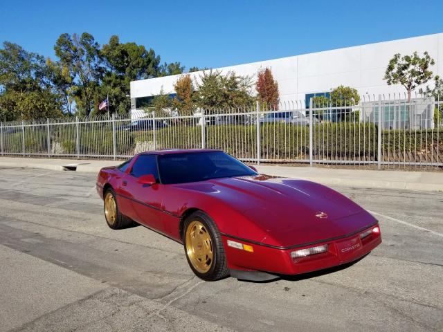 1G1YY2385L5106520 - 1990 CHEVROLET CORVETTE, RED - price history ...