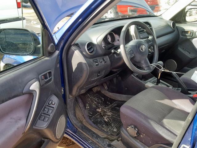 JTEHD20V340003278 - 2004 TOYOTA RAV4, BLUE - price history, history of ...