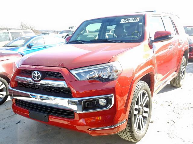 JTEBU5JR6G5359353 - 2016 TOYOTA 4RUNNER SR, RED - price history ...
