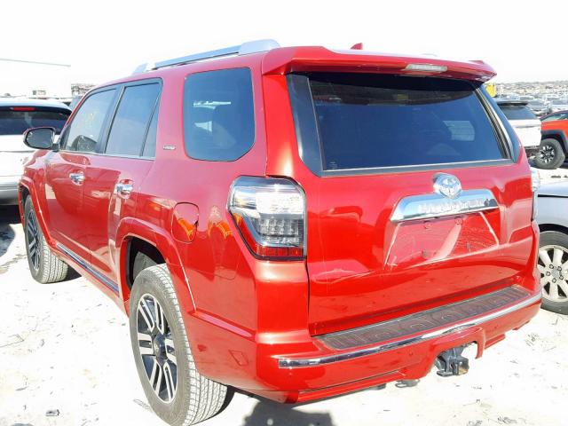JTEBU5JR6G5359353 - 2016 TOYOTA 4RUNNER SR, RED - price history ...