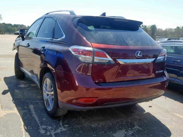 2T2ZK1BA2FC198135 - 2015 LEXUS RX 350, MAROON - price history, history ...