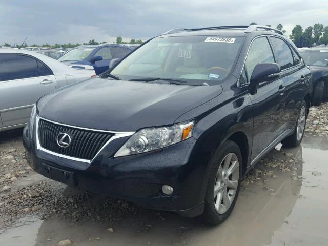 2T2ZK1BA6AC026649 - 2010 LEXUS RX 350, BLUE - price history, history of ...