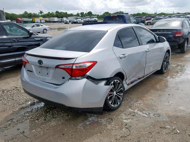 5YFBURHE0GP550834 - 2016 TOYOTA COROLLA L, SILVER - price history ...