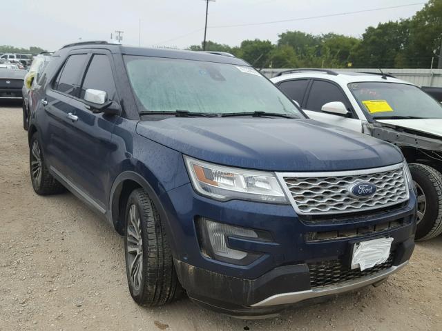 1FM5K8HT6HGC76484 - 2017 FORD EXPLORER P, BLUE - price history, history ...