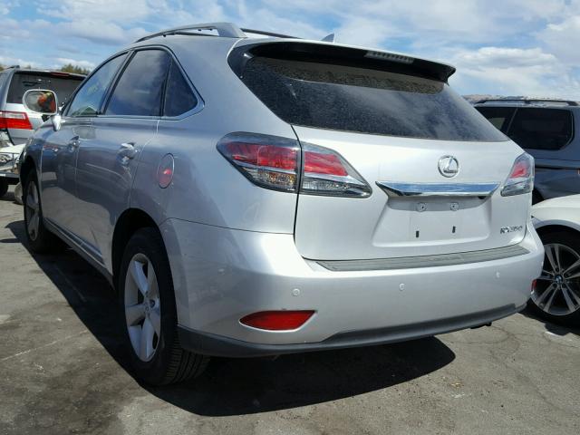 2T2BK1BA5FC301114 - 2015 LEXUS RX 350, SILVER - price history, history ...