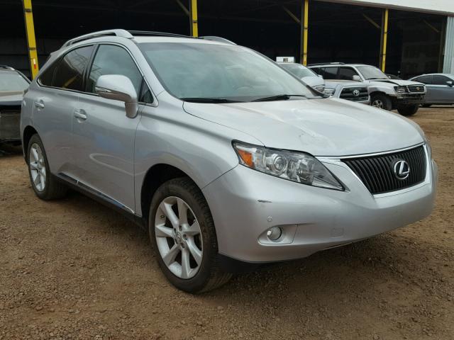 2T2ZK1BA6CC083761 - 2012 LEXUS RX 350, SILVER - price history, history ...