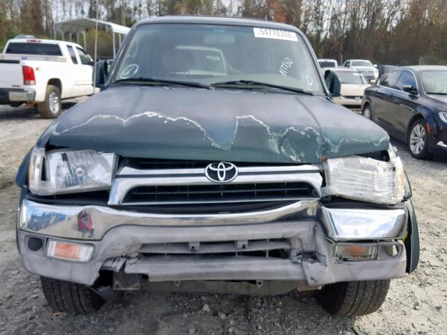 JT3HN86R110328784 - 2001 TOYOTA 4RUNNER SR, GREEN - price history ...